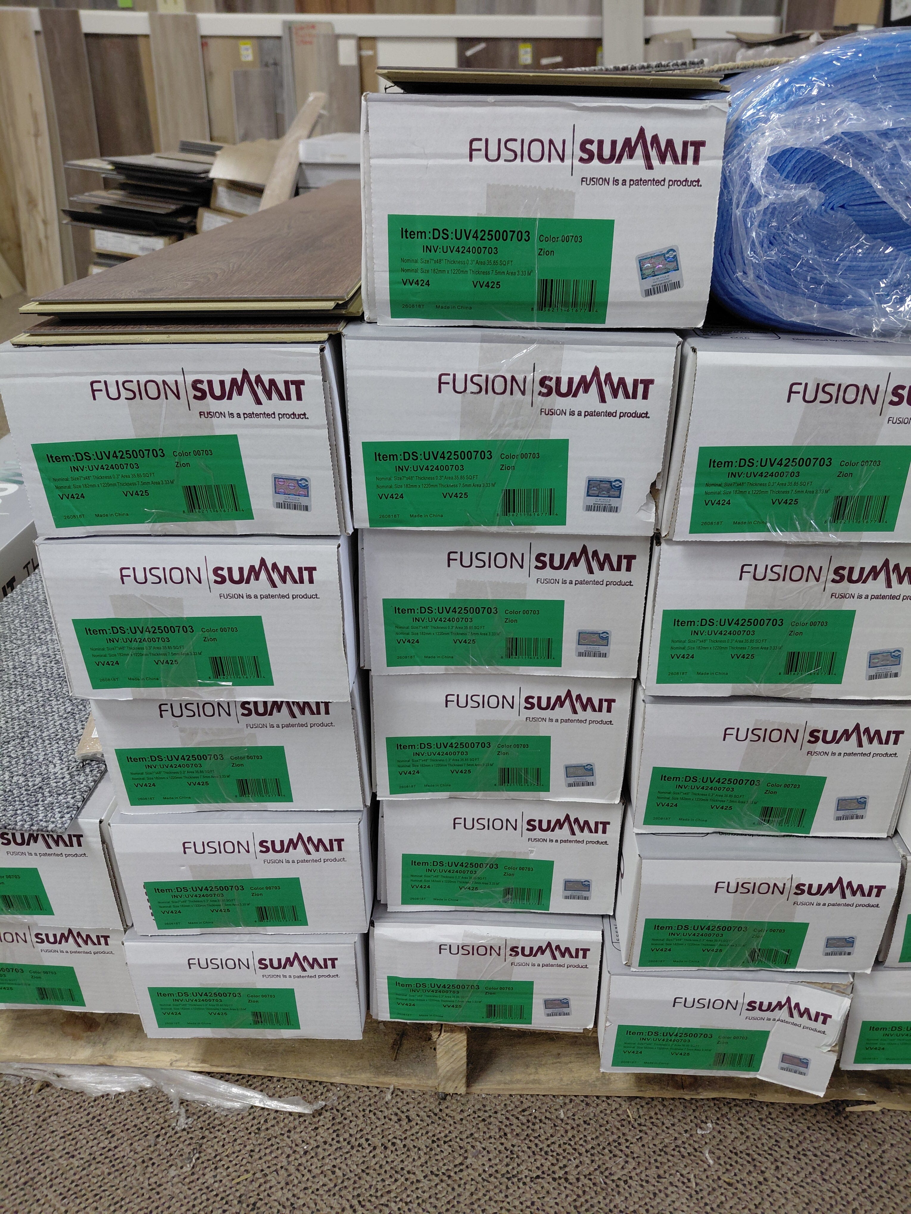 $2.49/$1.99ft pallets Shaw Coretec click lvp 8mm 20 mils pad lvp 35.85 ...